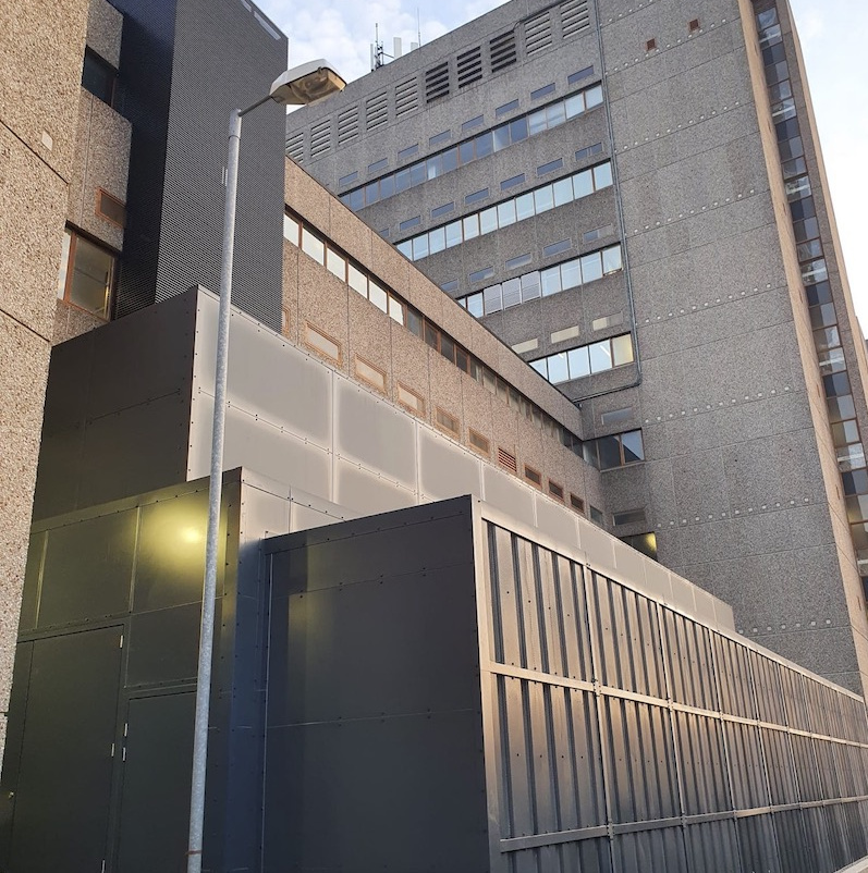 Acoustic Solution | Enclosure and Screen | for BT brulatlist building ...