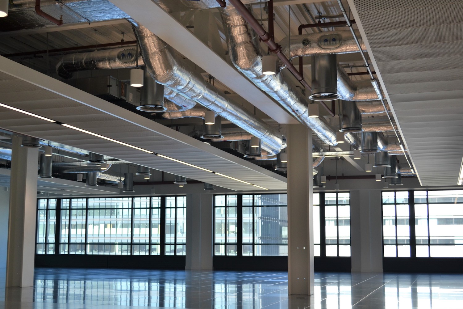 Acoustic solution for CAT A office fit out | 155 Bishopsgate | Caice
