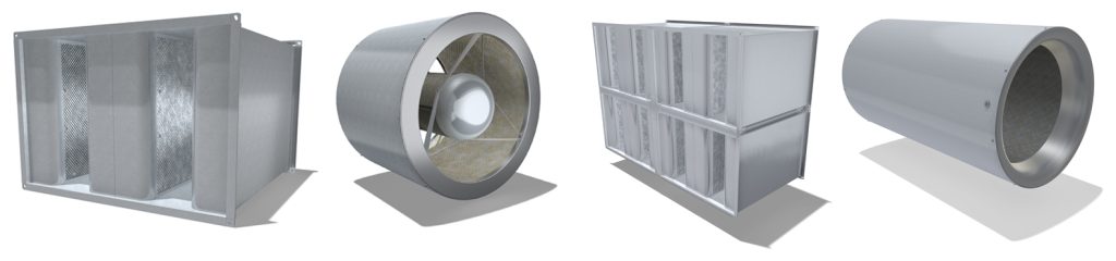 Attenuators | Acoustic Attenuators For HVAC Systems